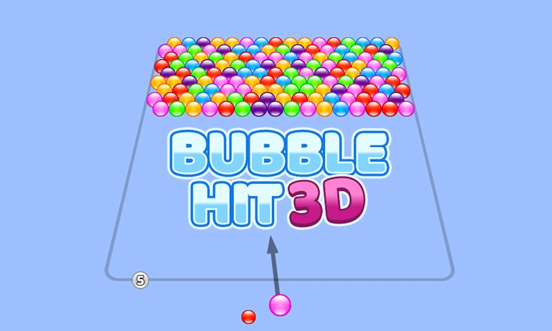 Bubble Hit 3D game: Play online for free