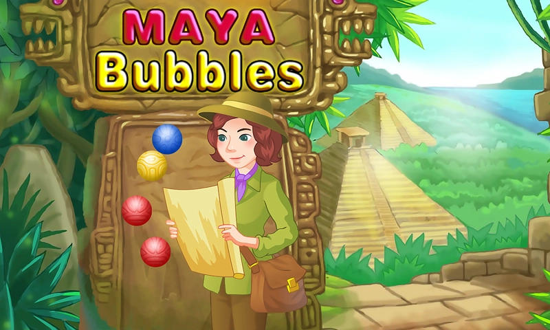 Maya Bubbles game: Play online for free